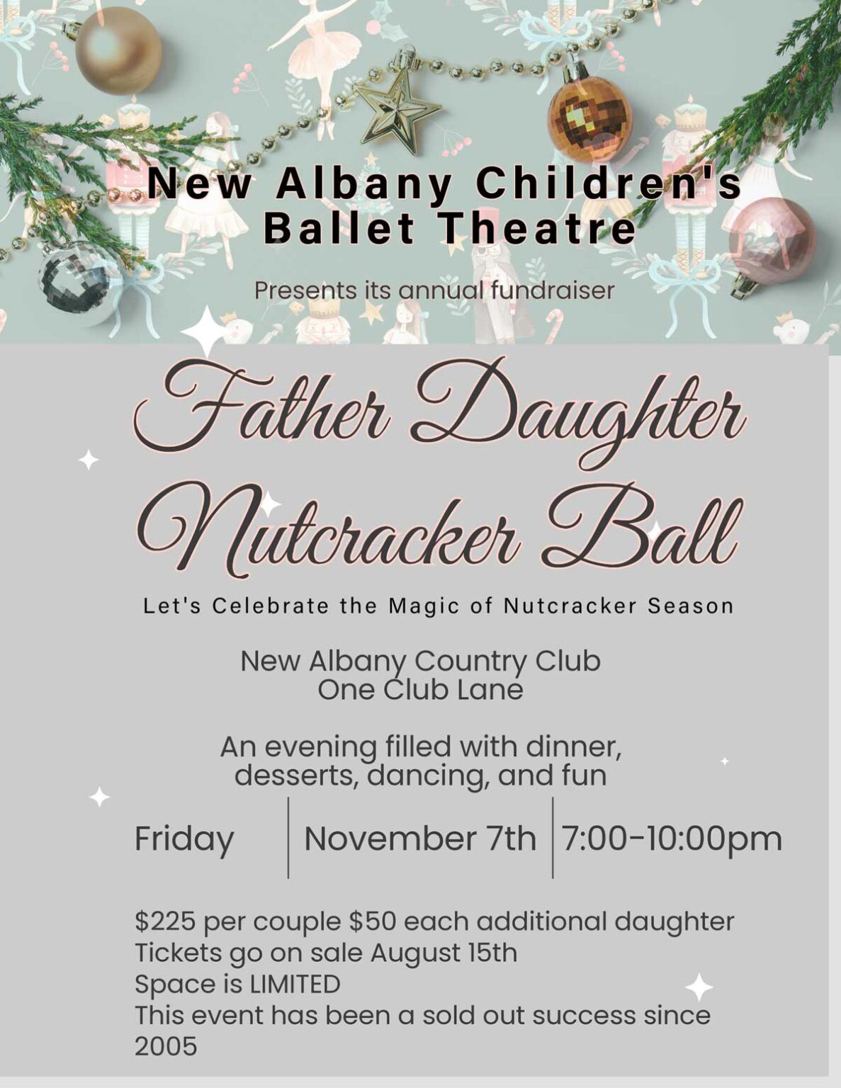 The Ball is sold out!